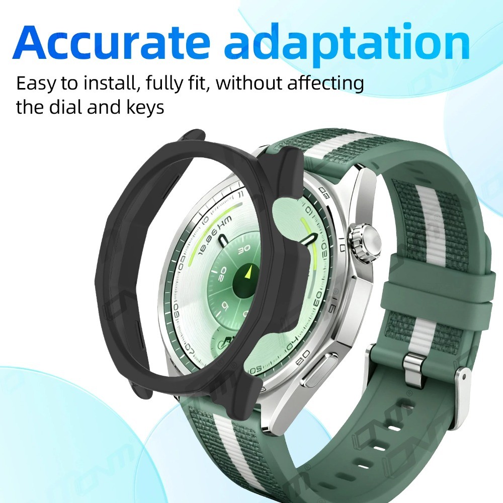 Hollow PC Case For Huawei Watch GT6 Pro 46mm Protective PC Bumper Cover ...