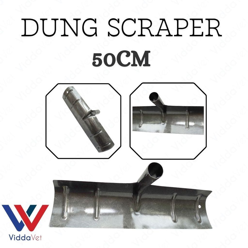 Strong Stainless Steel Dung Scraper for Livestock Barn Cleaning Tool ...