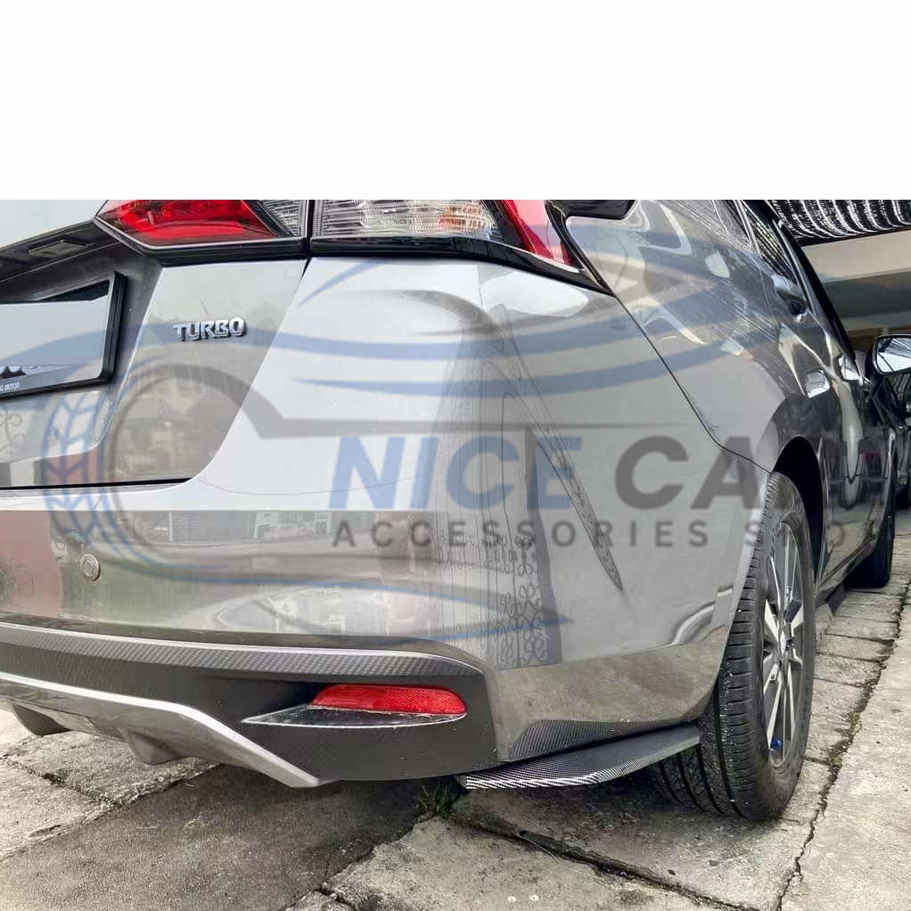 Nissan Almera 2020-2025 Front Bumper Diffuser Lip Wrap Angle Splitters ...