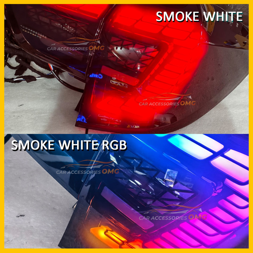 Perodua Myvi V2 2018 - 2025 Gen3 Facelift Dragon Scale Tail lamp With ...