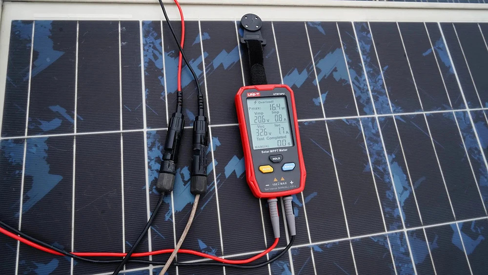 UNI-T UT673PV Solar MPPT Meter Photovoltaic Panel Tracker Tester ...