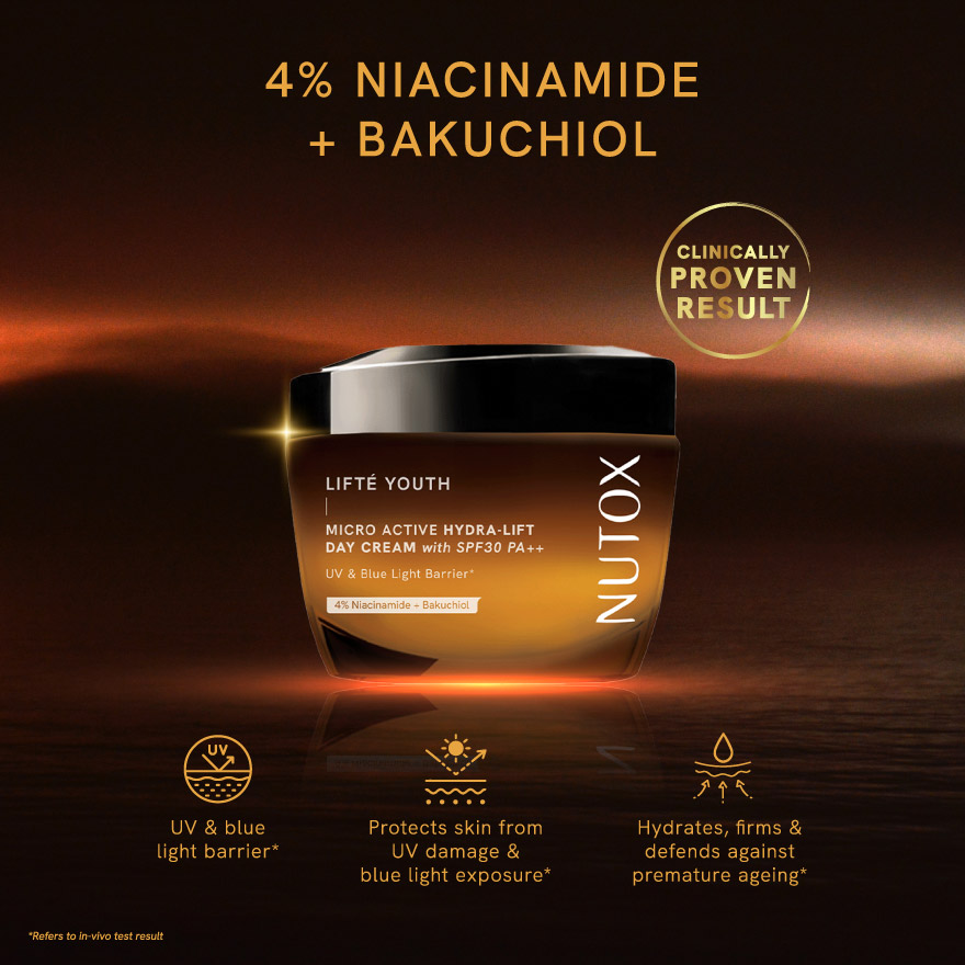 Nutox Lifte Youth Micro Active Hydra-Lift Day Cream SPF30 PA++ 30ml ...