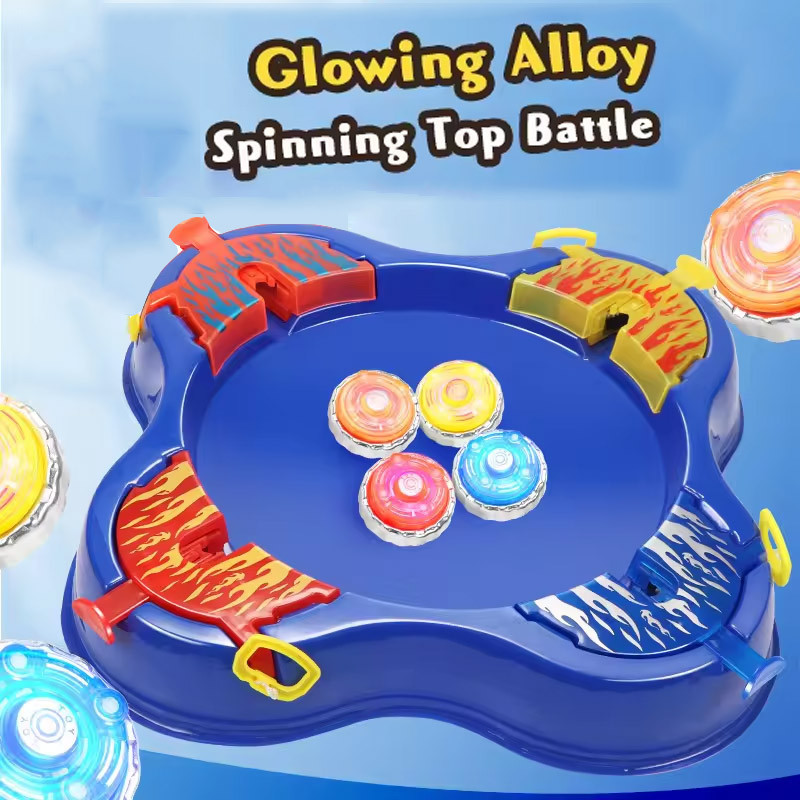 Pull Line Battle Gyro Plate Gyro Disc Battle Toy Parent-Child ...
