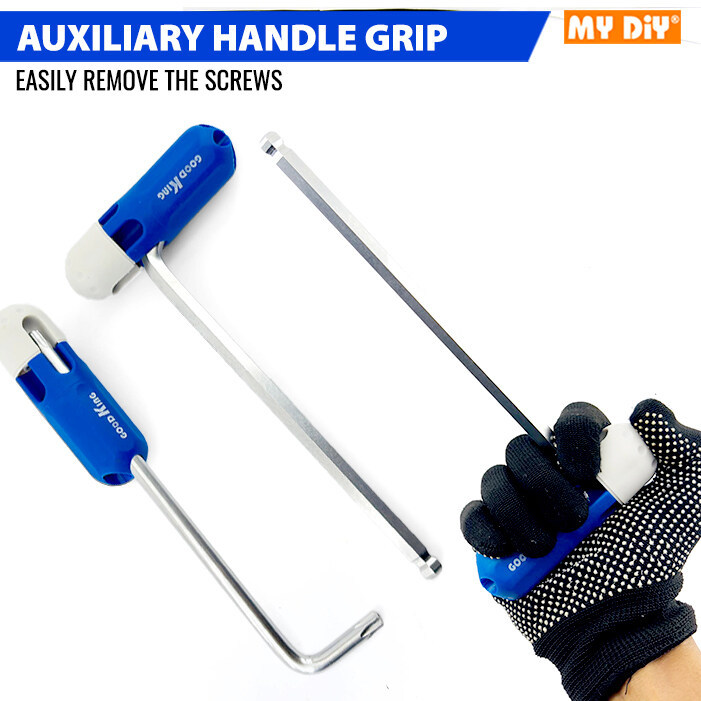 GOOD KING 9pcs Allen Key Set Allen Key Ball Point Allen key Torx Star ...