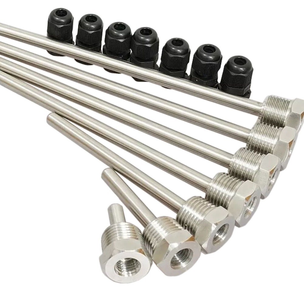 [LSAR-Hot] 2pc Thermowell G 1/2" Thread for Temperature Sensor ...