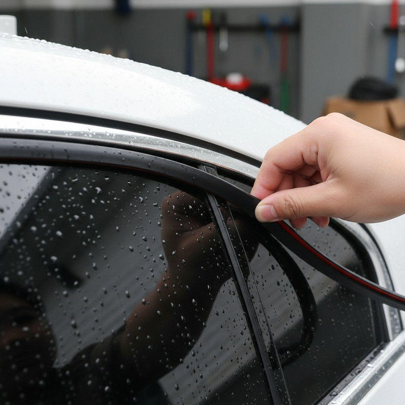 Car Window Glass Sealing Strip - Vibration Insulation Seal Strips ...