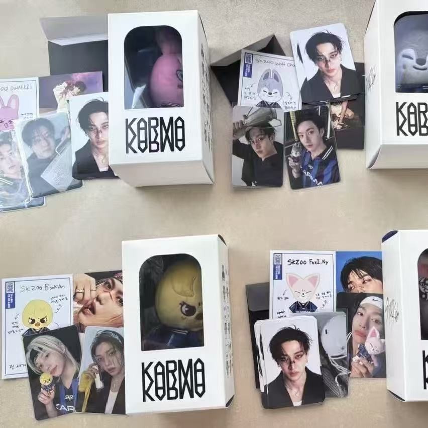 Kpop Idol Stray Kids THE 4th Album KARMA SKZOO Ver. Gift Box Set ...