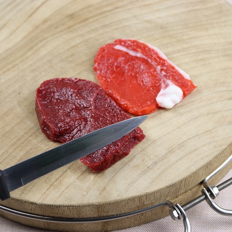 Artificial PVC Fresh Beef Fake Pork Models Simulated Meat Slices ...