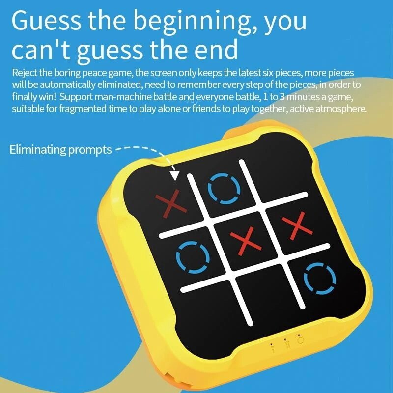 🔥🔥🔥Creative puzzle Tic Tac Toe Game Children's Family Game Chessboard ...