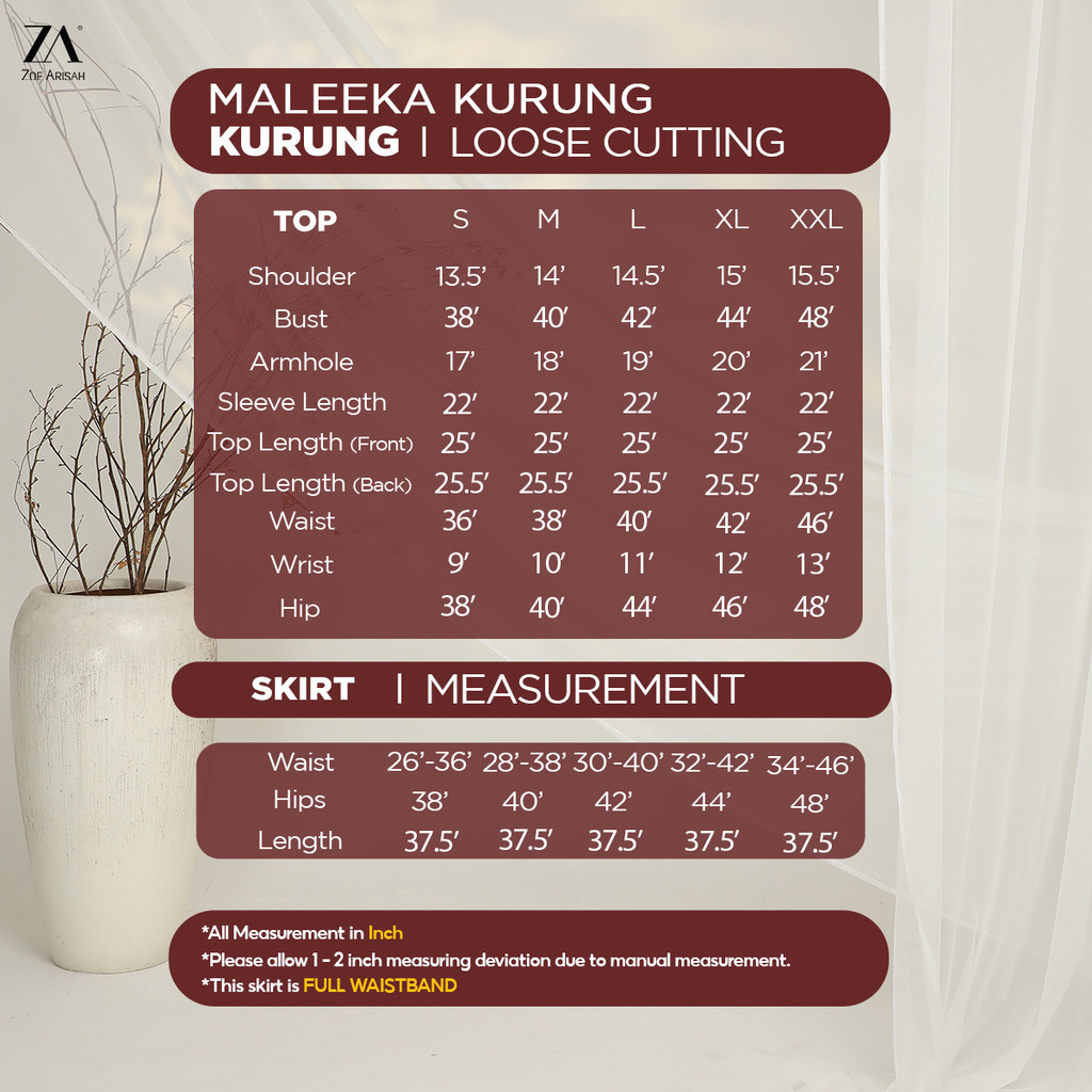 ZOE ARISAH Selenia Maleeka Kurung Kedah Kebaya Moden Baju Raya 2026 ...