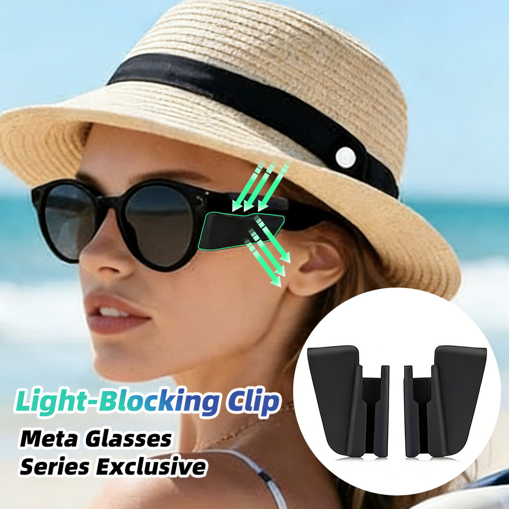 HdoorLink Silicone Light Blocking Plate For Ray-Ban Meta Wayfarer ...