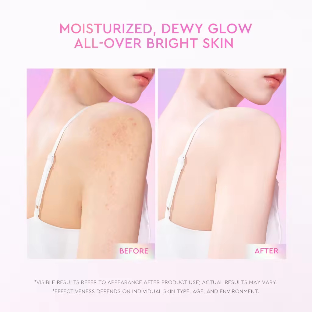 【New LAUNCH】Glad2Glow Niacinamide Bright Body Serum Lightweight Texture ...