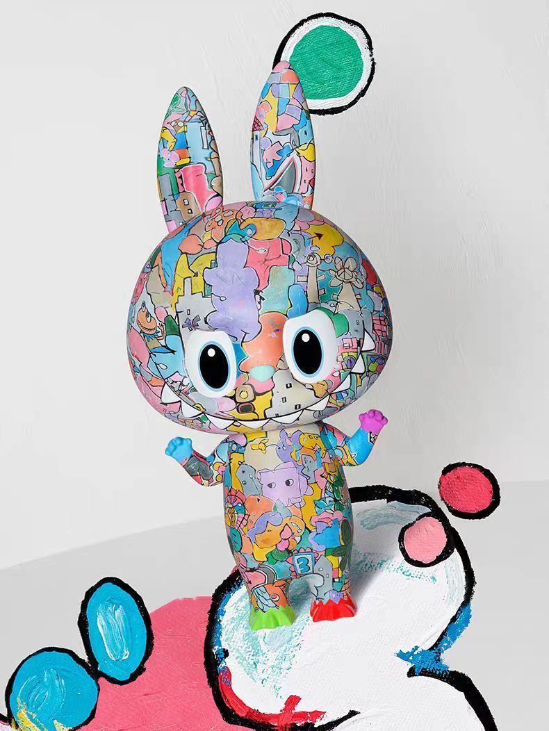 Ready Stock Pop Mart LABUBU/THE MONSTERS MEGA LABUBU 10th Anniversary ...
