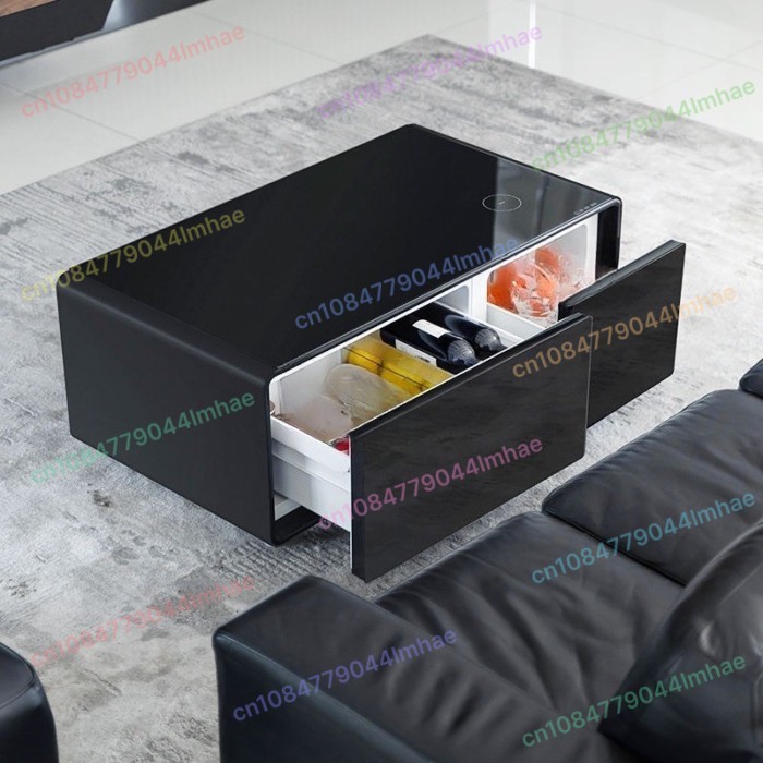 Smart Coffee Table Smart Refrigerator with Wireless Charging ...