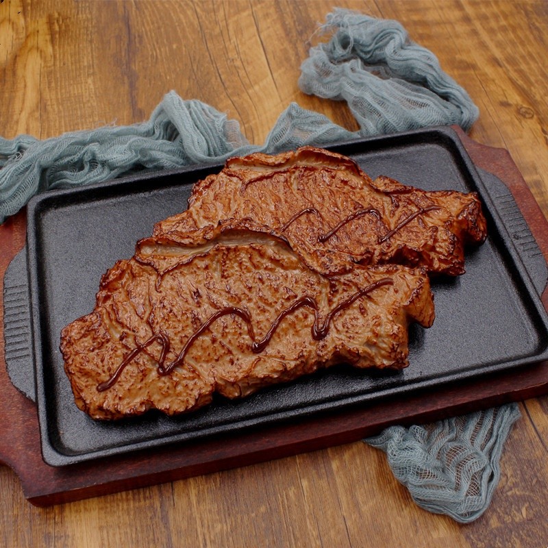 Artificial Fake Steak Simulation Food Fake Cooked Roast Beef Meat Home ...