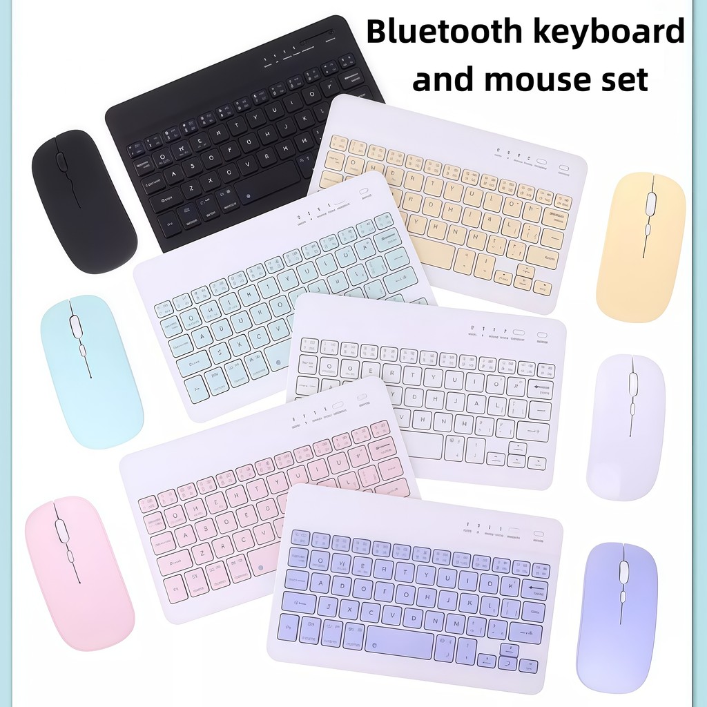 Lightweight Magnetic Bluetooth Touch Keyboard Mouse Combo for iPad ...