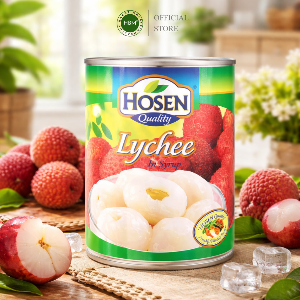 Hosen Lychee in Syrup 565g (Please read the descr before order ...
