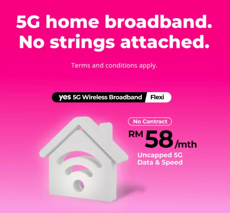 Simkad Prepaid YES FT5G | Sim Only | RM20 50GB | RM30 RM58 Unlimited ...