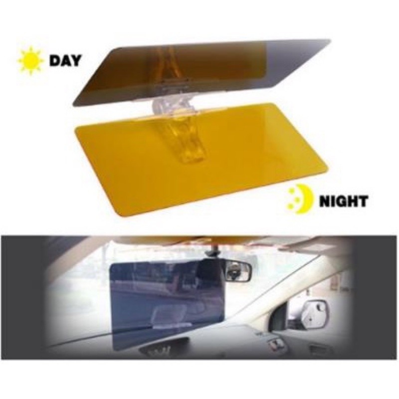 2in1 Car Sun Visor Anti Sunlight Dazzling Day Night Vision Driving ...