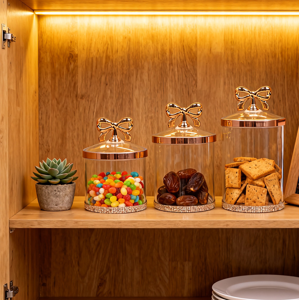 Locaupin Plastic Food Storage Jar | DIY Food Gift Packaging ...