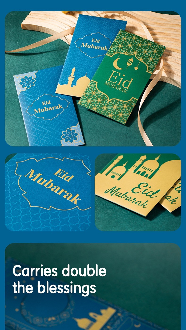 Deli Sampul Duit Raya Set Cantik Kreatif Moden Viral Eid Envelope Raya (10 pcs) | Shopee Malaysia