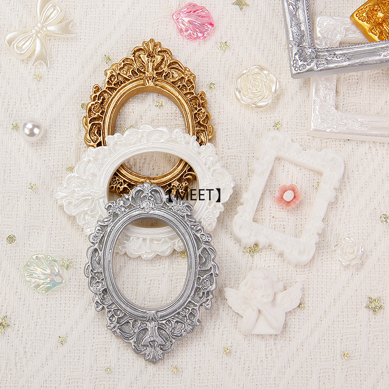 【MEET】31#-66# Trend mini museum frame Retro Photo Frame DIY Resin ...