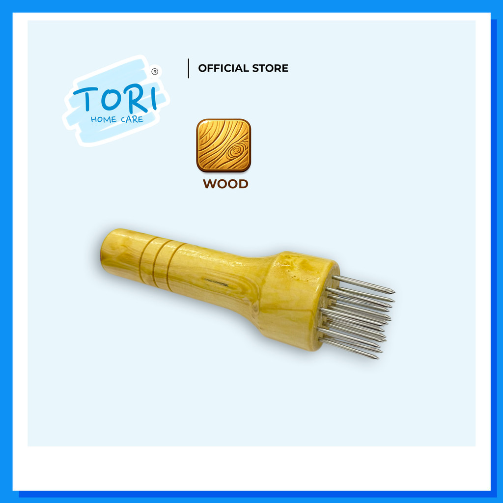 TORI HOME Wooden Meat Needles | Meat Tenderizer Needle | Steak ...