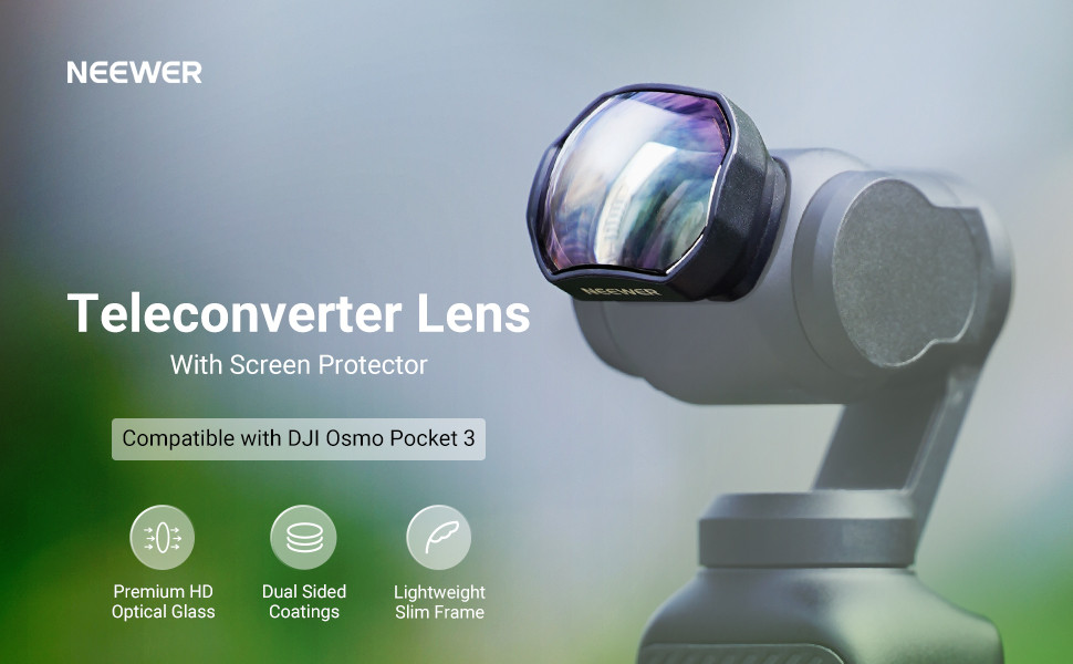 NEEWER LS-84 2x Telephoto Lens for Osmo Pocket 3 | Shopee Malaysia