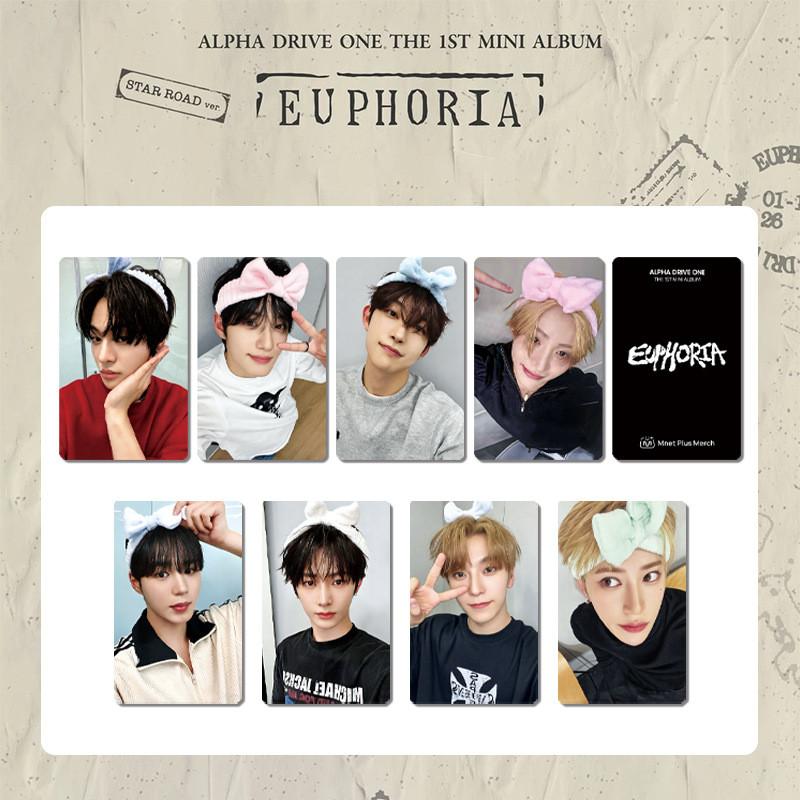 Kpop Idol ALD1 “EUPHORIA” Headband Card Special Edition Card Album Card ...