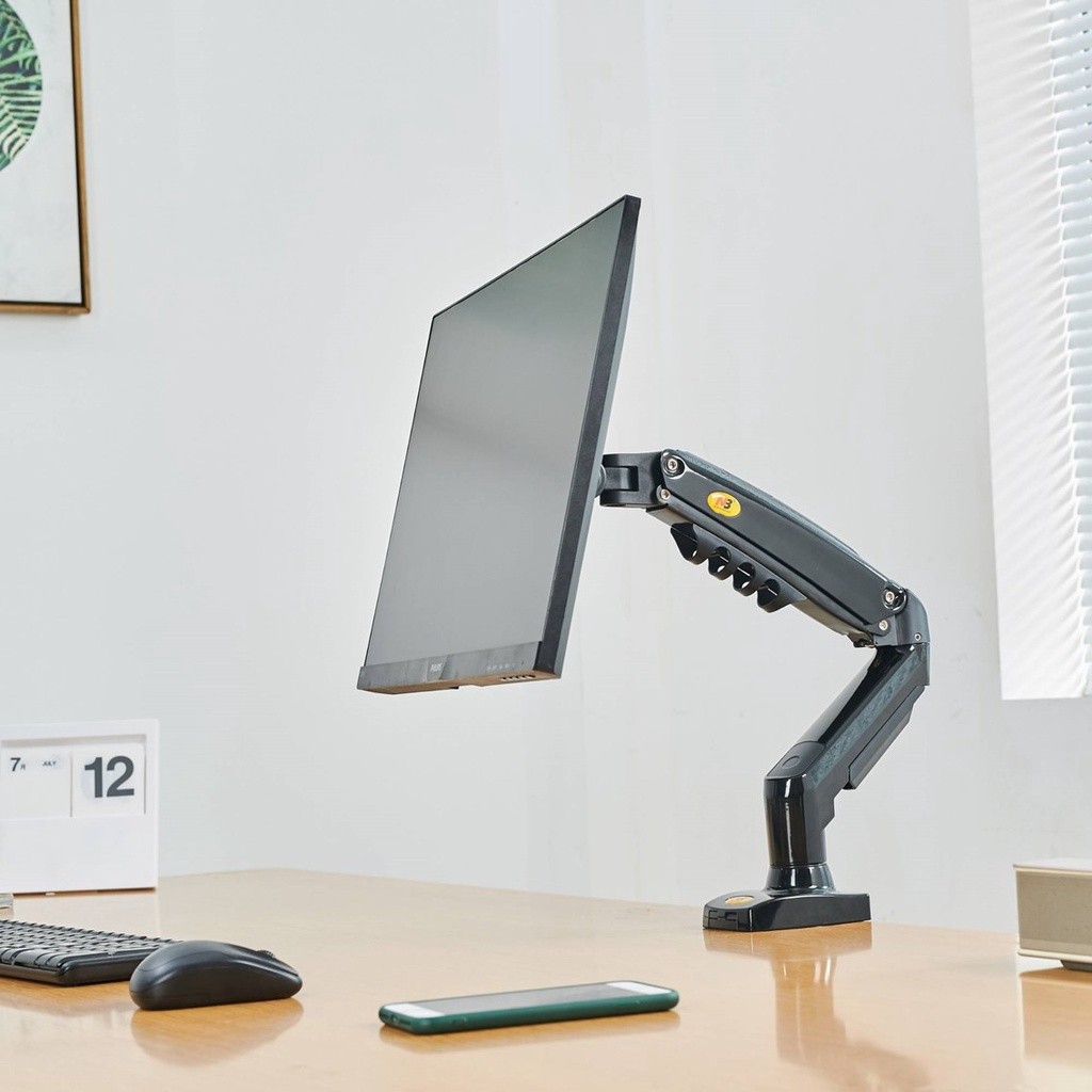 NB North Bayou F80 17 to 27 Inch Gas Strut Monitor Desktop Bracket ...