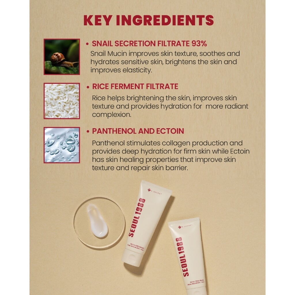 K-SECRET SEOUL 1988 Series : Snail Mucin / Retinal Liposome ...