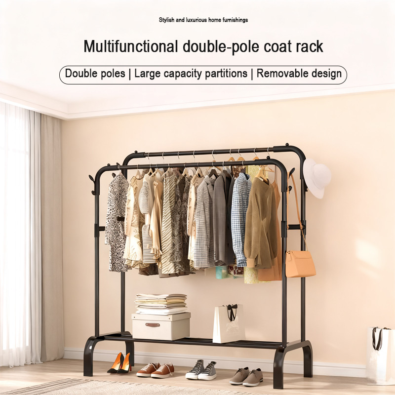 Clothes hanging rack Rak Baju Besi Cloth Stand Penggantung Baju Drying ...