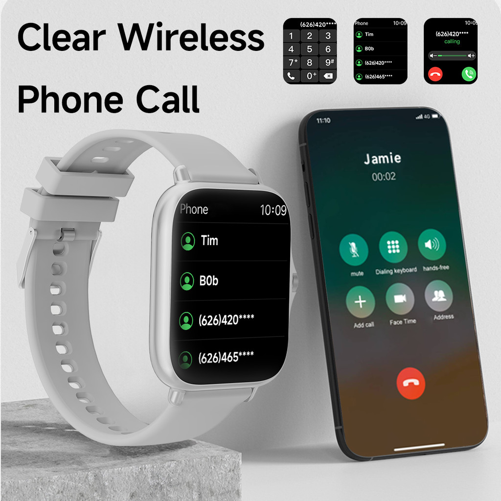 2026 New Men Women Smartwatch 1.83''HD Screen Heart Rate/Sleep ...