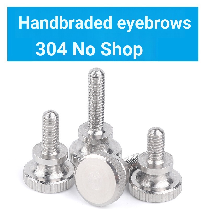 3345 > [M3 M4 M5 M6] GB834 Stainless Steel 304 Hand Screw High Head Knurled Step Handle | Shopee ...