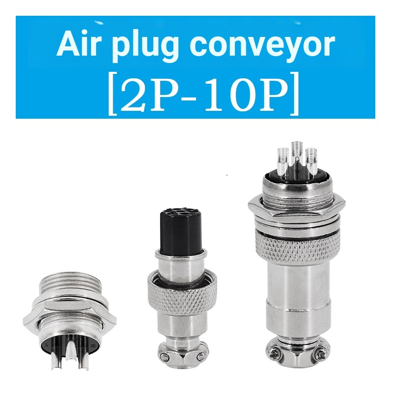 Aviation Plug Socket Fixed GX12 GX16 GX20 2P 3P 4P 5P 6P 8P 10P~15P Male Female Connector ...