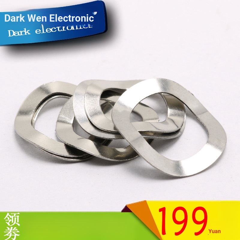[M3-M19] 304 Stainless Steel Three-Wave Peak Washer Wave Washer Wave-Shaped Spring Washer ...