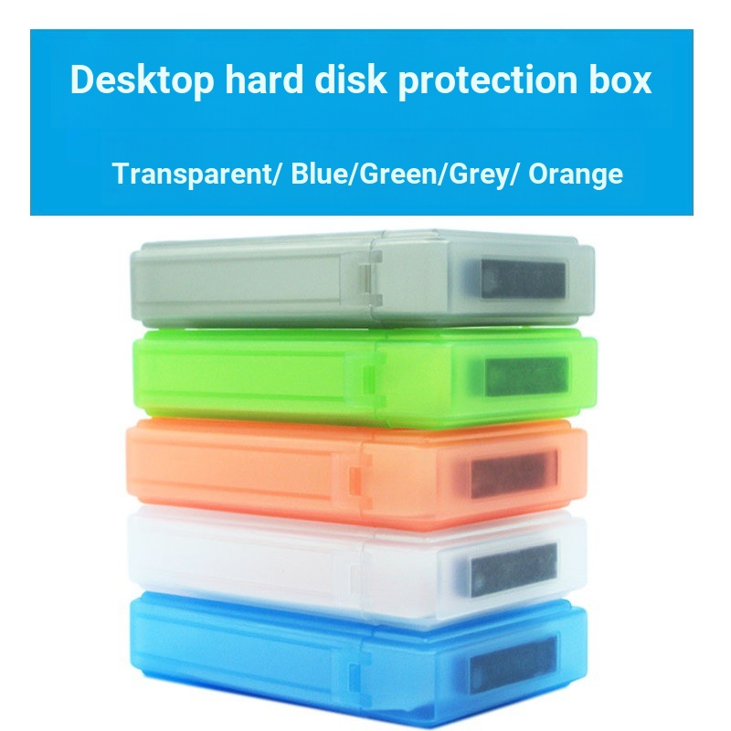 Hard Drive PP Box 8cm 12cm Protective Box Protective Bag Data Storage ...