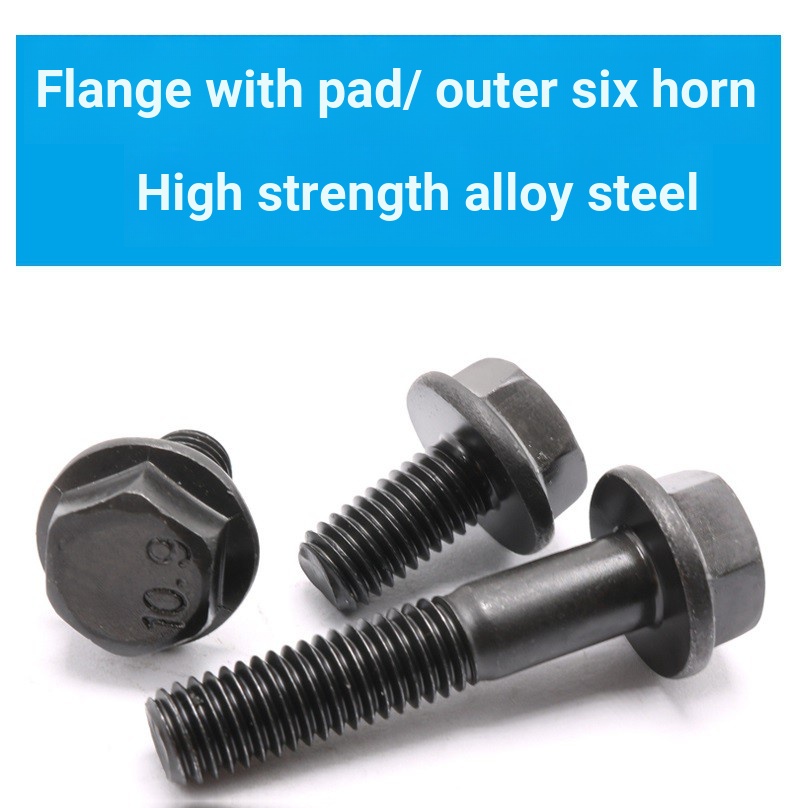 3078 > [M6 M8 M10 M12 M14 M16] Class 10.9 Outer Hexagon Flange Bolt ...
