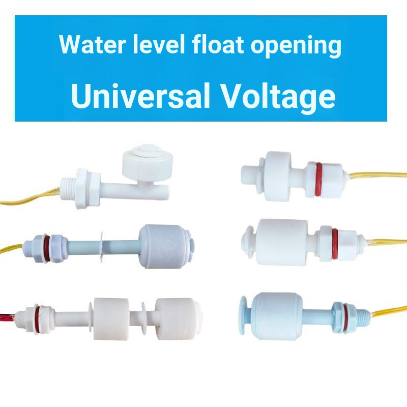 [M8 M10] PP Plastic Small Float Switch Liquid Level Switch Water Level Open Liquid Level Sensor ...