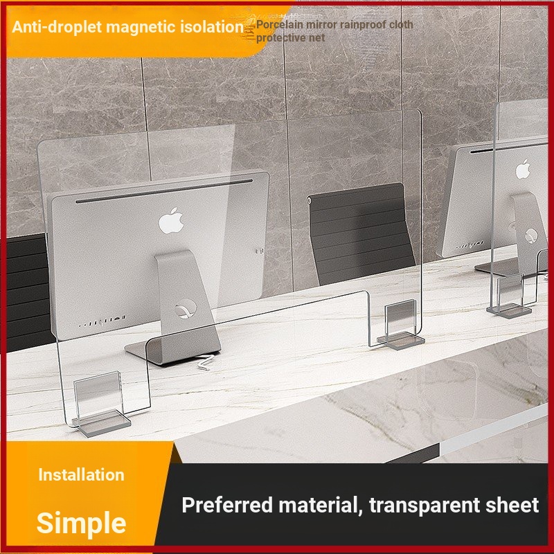 Hole Board Desk Partition Dining Table Isolation Baffle Desktop Screen ...
