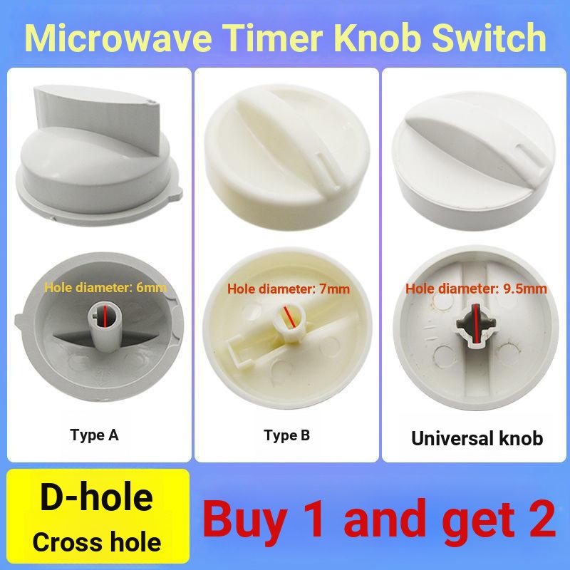 Universal Microwave Oven D-Shaft Timer Knob | Shopee Malaysia