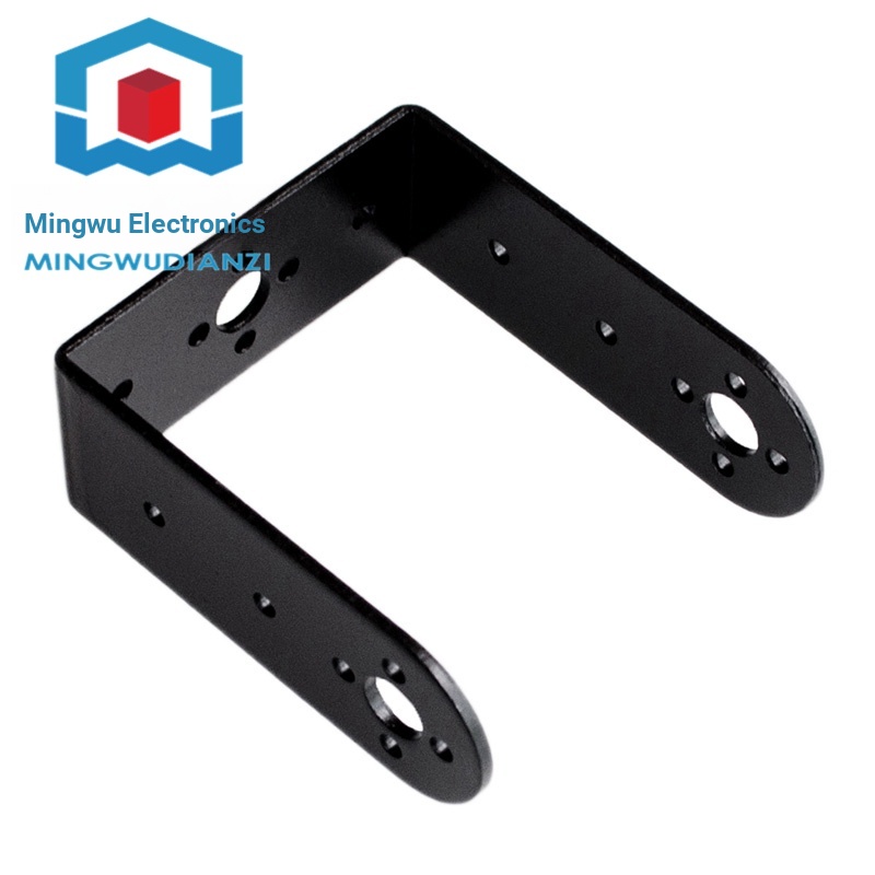 Long U-Shaped Bracket Single-Axis Steering Gear Gimbal Robot Arm ...