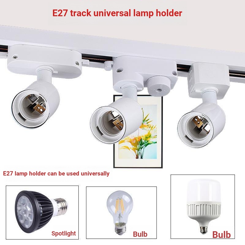 Commercial Shop E27 Screw LED Track Light PAR30 Spotlight Universal ...