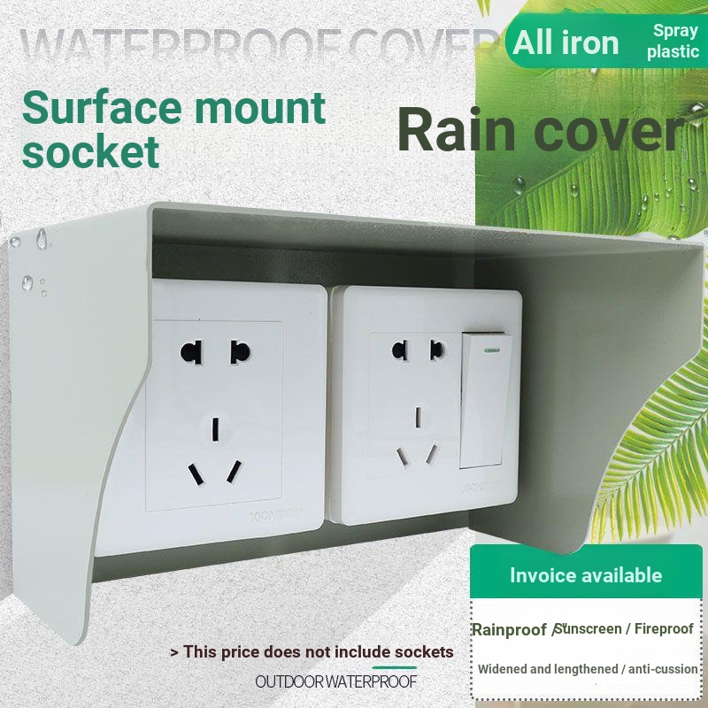 Stainless Steel Splash-Proof Box Outdoor 86 Socket Electric Vehicle ...