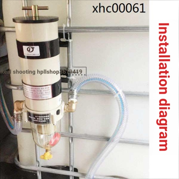 Oil Tank Refueling Machine 1,000fhfg Diesel Water Separation Filter ...