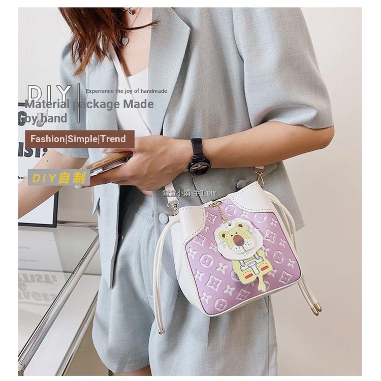 Hand-Made Bag diy Sewing Handmade Material Original Hand-Knitted Summer ...