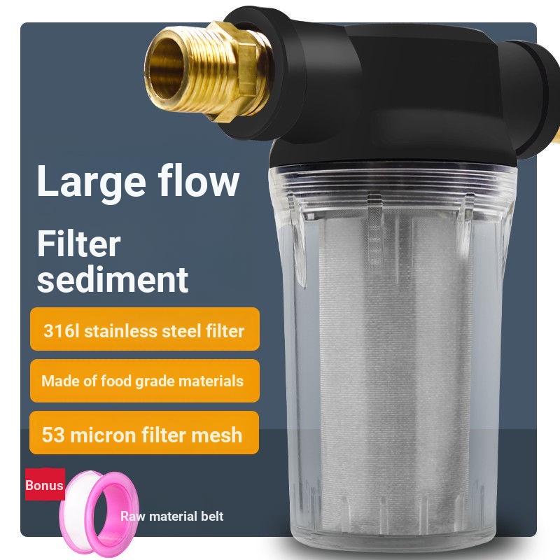 (((Sink Filter Mesh) Water Purifier Plastic Pre-Filter Tap Cement Sand ...
