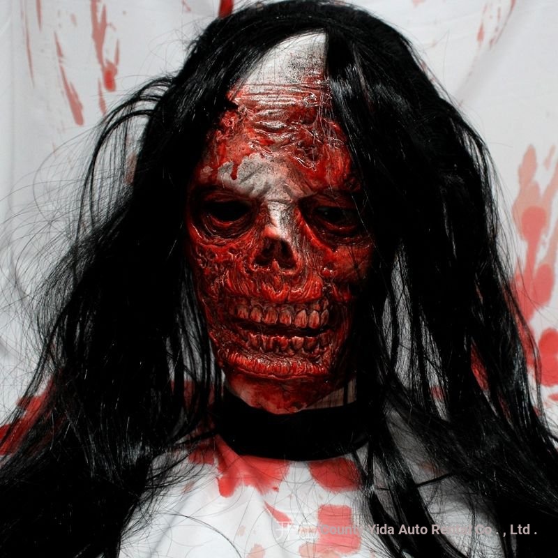 Horror Male Female Sadako Sadako Mask Halloween Haunted House Escape ...
