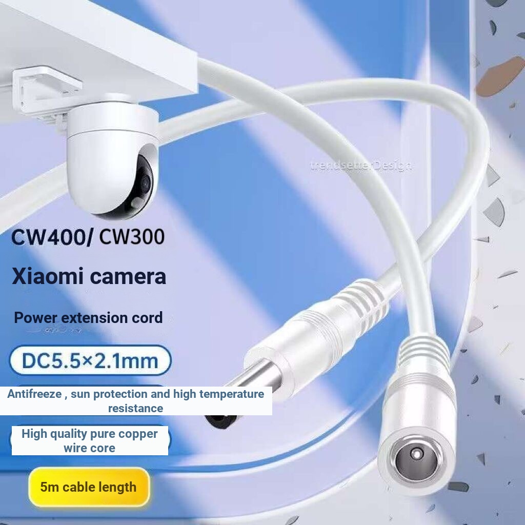 Suitable for Xiaomi Outdoor Camera Power Extension Cord cw300/cw400 ...
