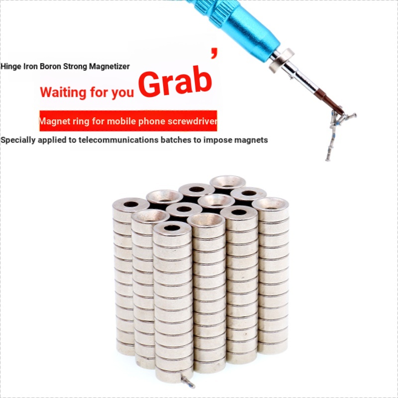 Round Hole Magnet Mobile Phone Computer Repair Screwdriver Strong ...